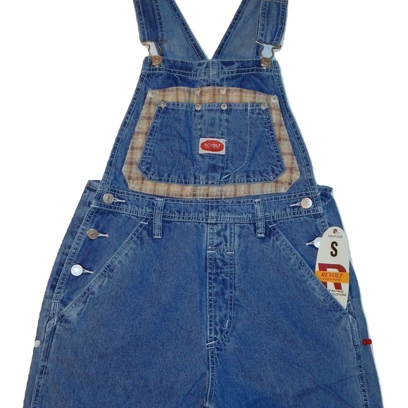 Revolt Jeans | Jeans | Revolt Classic Bib Overalls Corduroy Trim | Poshmark